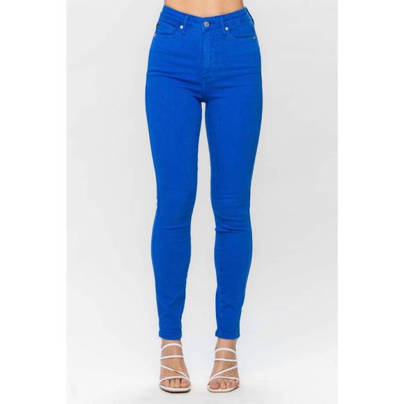 Judy Blue | Jeans | New Judy Blue Game Day Control Top Skinny Jeans In ...